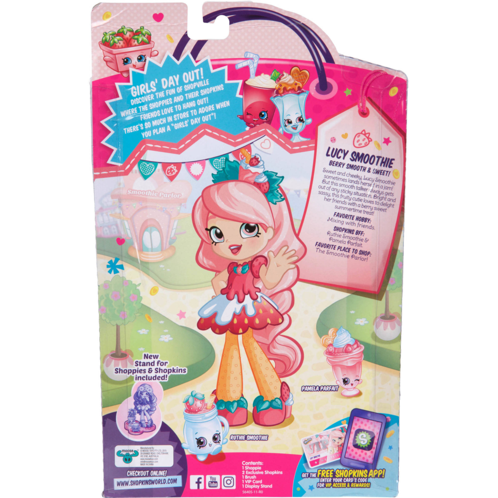 Shopkins Shoppies Core Lucy Smoothie