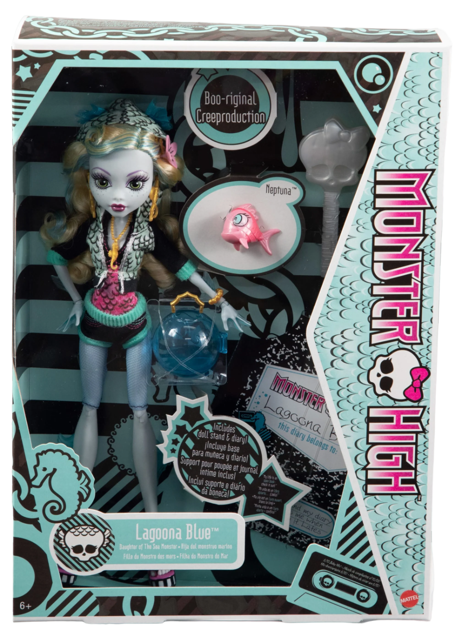 Monster High Generation 1 Booriginal Creeproductions Lagoona Blue