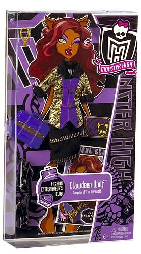 Monster High Generation 1 Fashion Entrepreneur’s Club Clawdeen Wolf