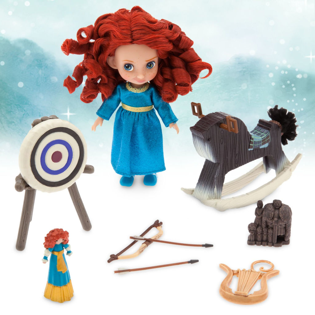 Disney Animators Collection Mini Doll Play Set Merida