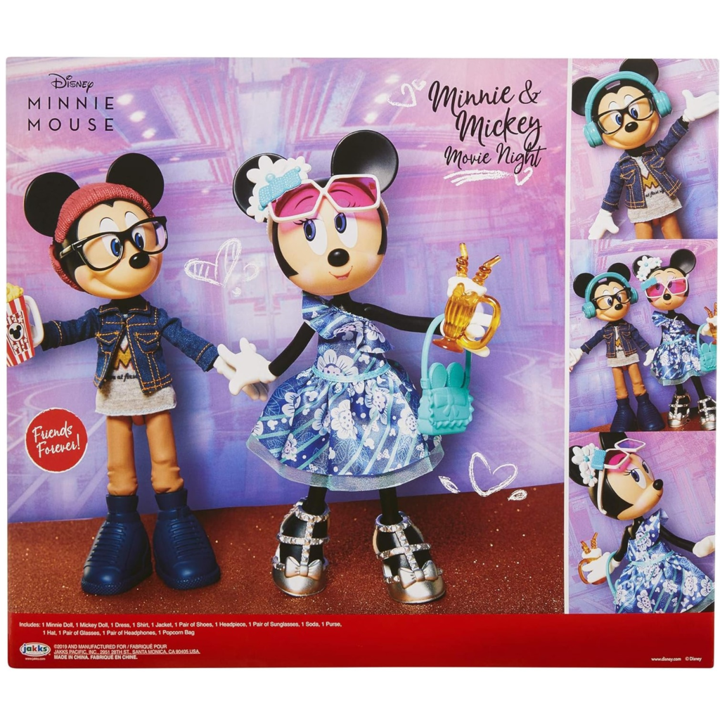 Disney Minnie Mouse Movie Night Fashion Doll